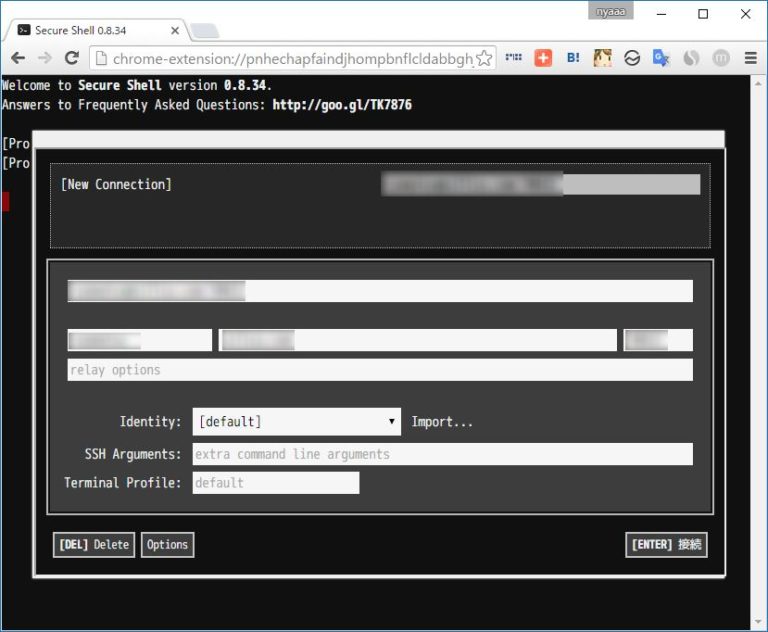 Google Chrome で SSH に接続する拡張機能/アプリ Secure Shell と Crosh Window | Lonely ...
