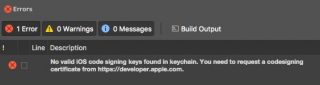 Xamarin でビルドしたら No Valid iOS code signing keys found in keychain. と言われた | Lonely Mobiler