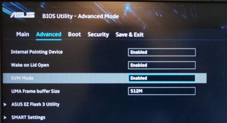 Ryzen マシンで AMD-V/SVM を有効にする方法・確認方法 | Lonely Mobiler