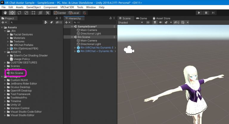 VRChat で自分のアバターをアップロードし利用する方法 | Lonely Mobiler