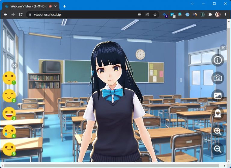 ブラウザのみで VTuber になれる Web サービス Webcam VTuber | Lonely Mobiler