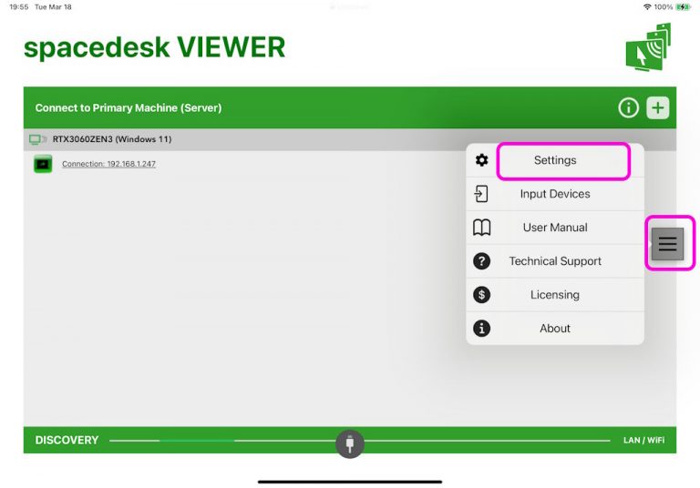 spacedesk で iPad を Windows PC のサブディスプレイとして利用する | Lonely Mobiler