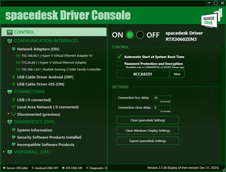 spacedesk で iPad を Windows PC のサブディスプレイとして利用する | Lonely Mobiler